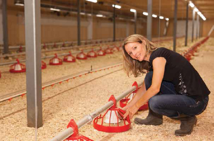 Brigitte Larose, avicultrice attentionnée depuis plus de 20 ans